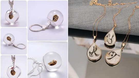 Moms are turning breastmilk and baby hair into meaningful jewellery ...