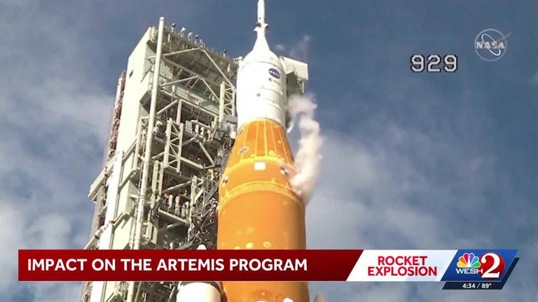 What impact could the Blue Origin explosion have on Artemis?