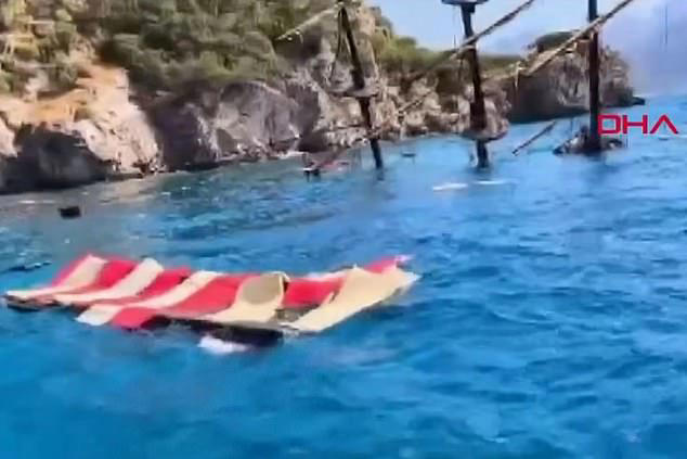 Pirate-themed party boat carrying Brits sinks in Turkey as 148 ...