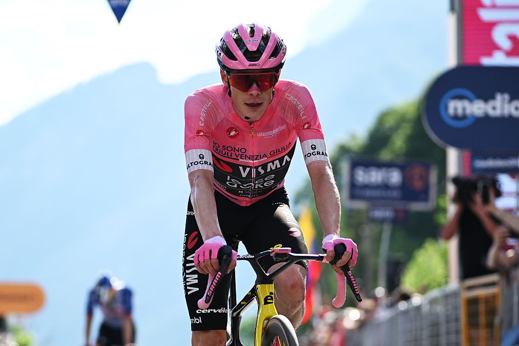 Jonas Vingegaard celebrates Sepp Kuss' stage win while staying focused ...
