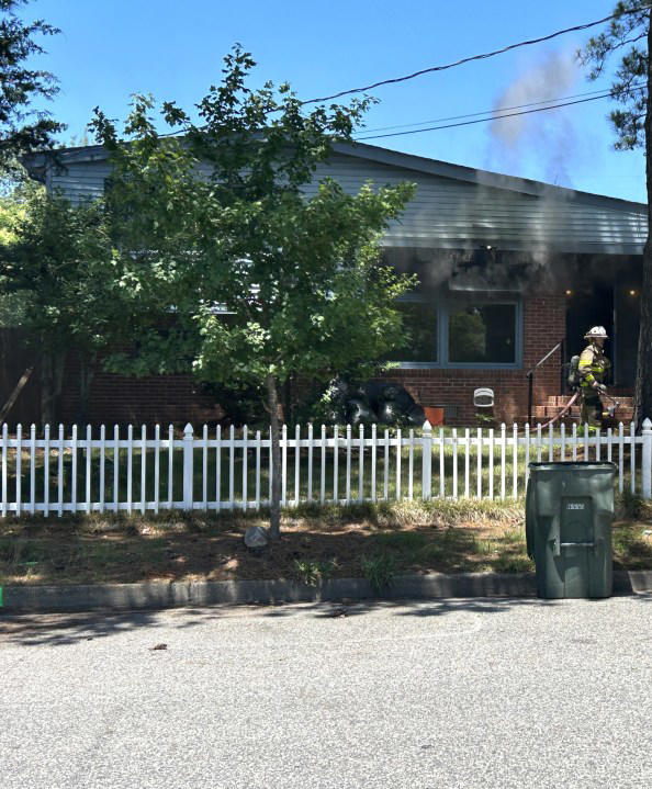 Norfolk Fire & Rescue responds to house fire on Krick St.
