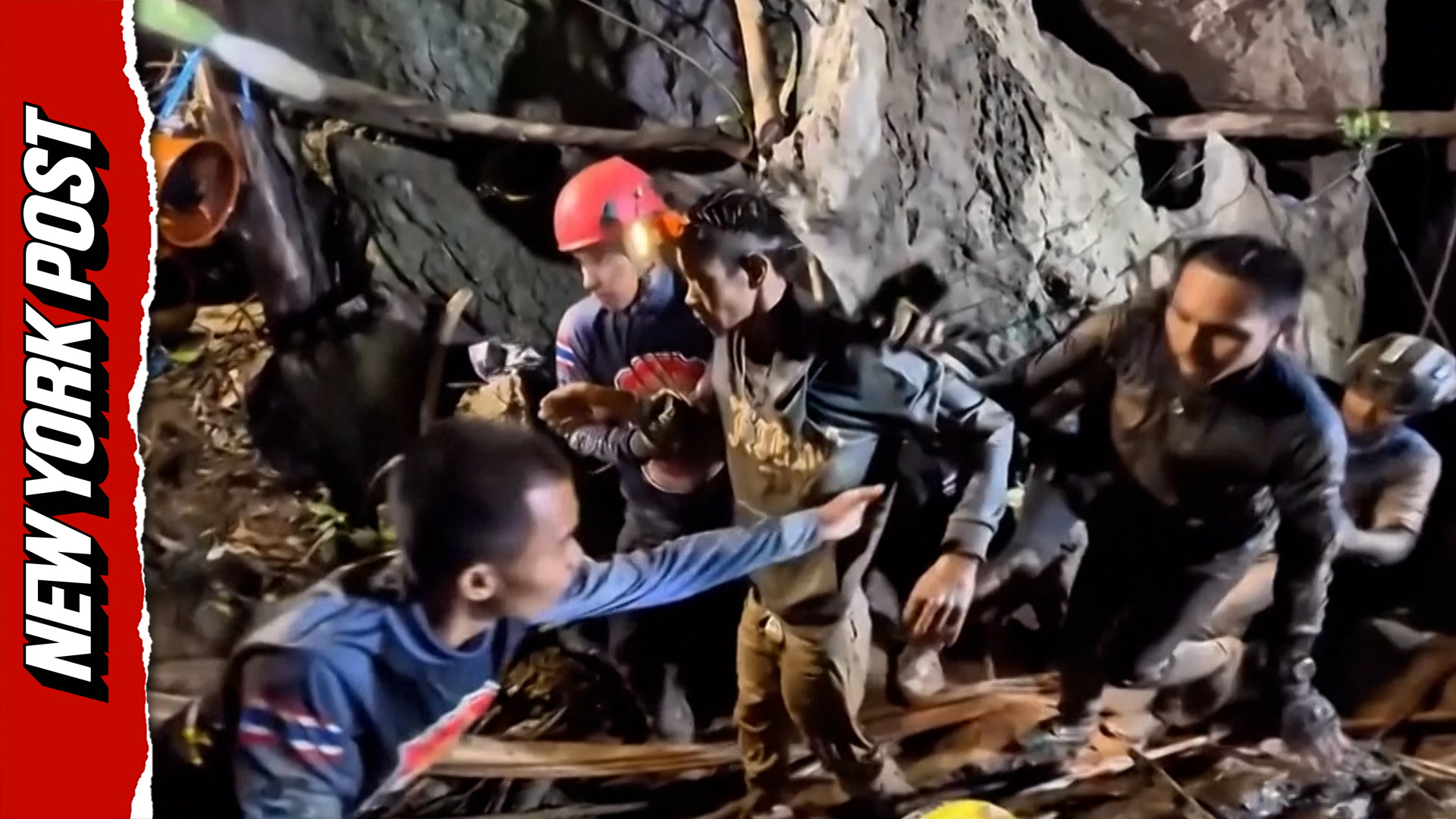 Watch: First villager freed from deadly flooded Laos cave