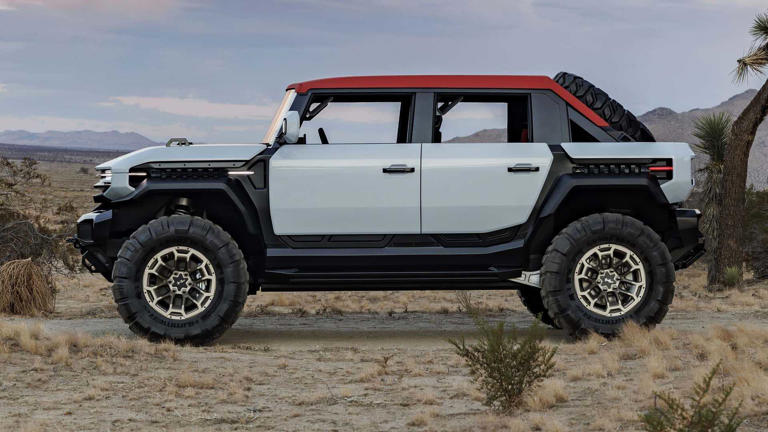 GMC’s Hummer X concepts bring big Hummer energy in a smarter size