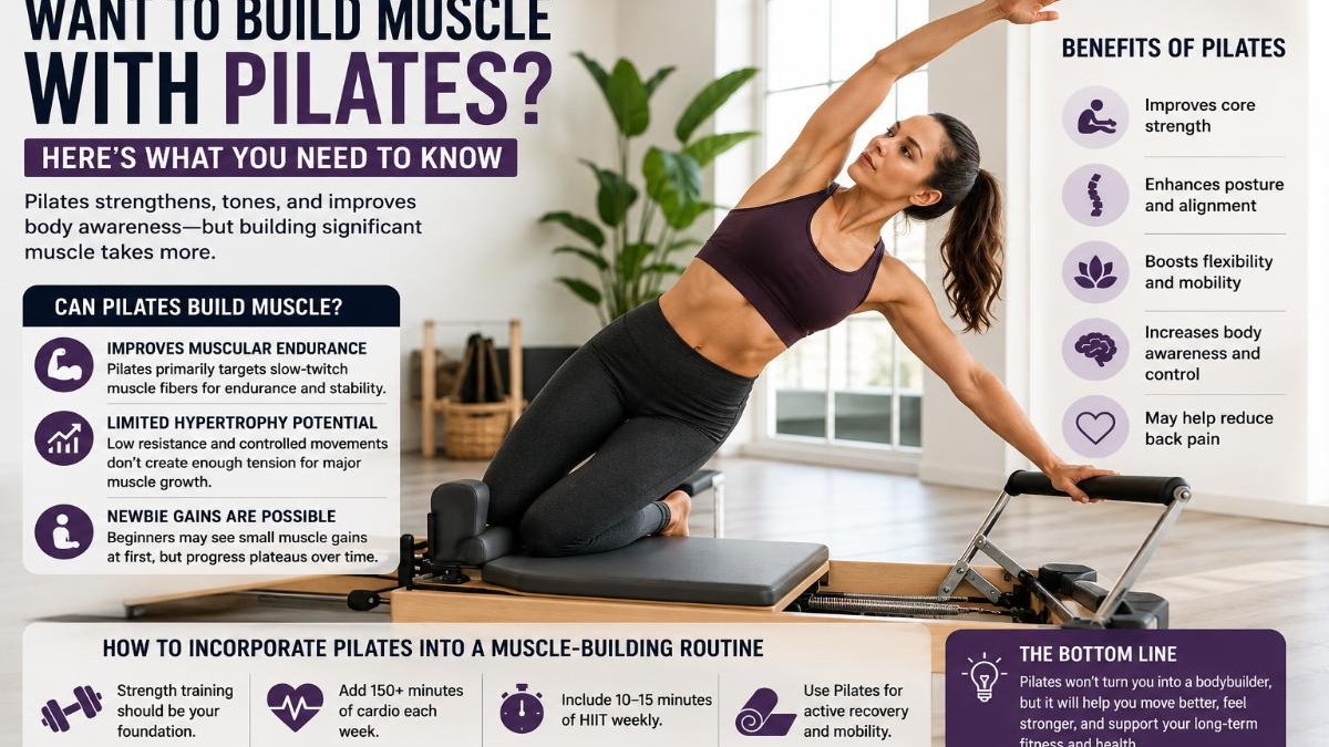 Want to Build Muscle With Pilates? Heres What You Need to Know Before ...