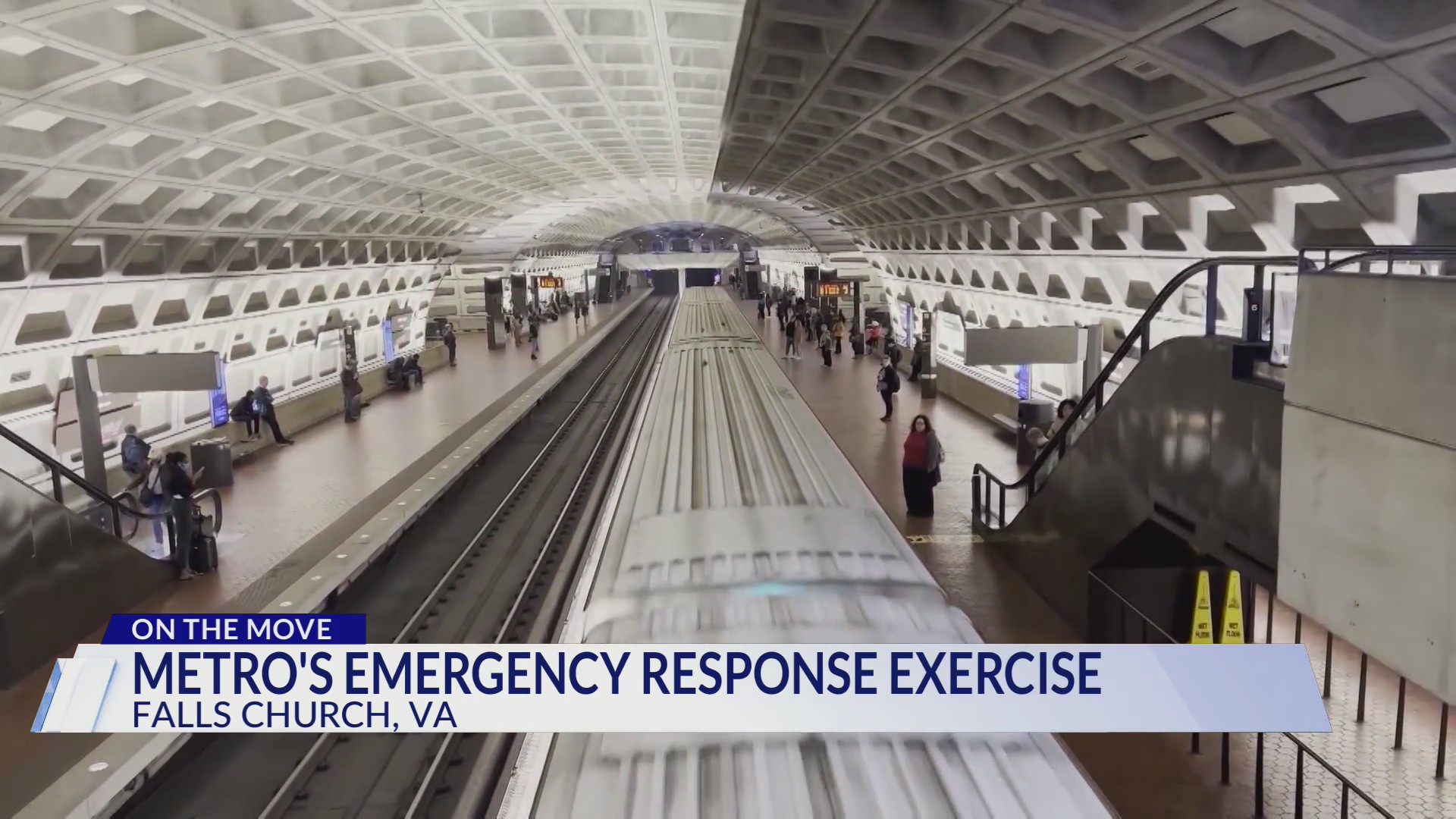 WMATA emergency response exercise in Falls Church