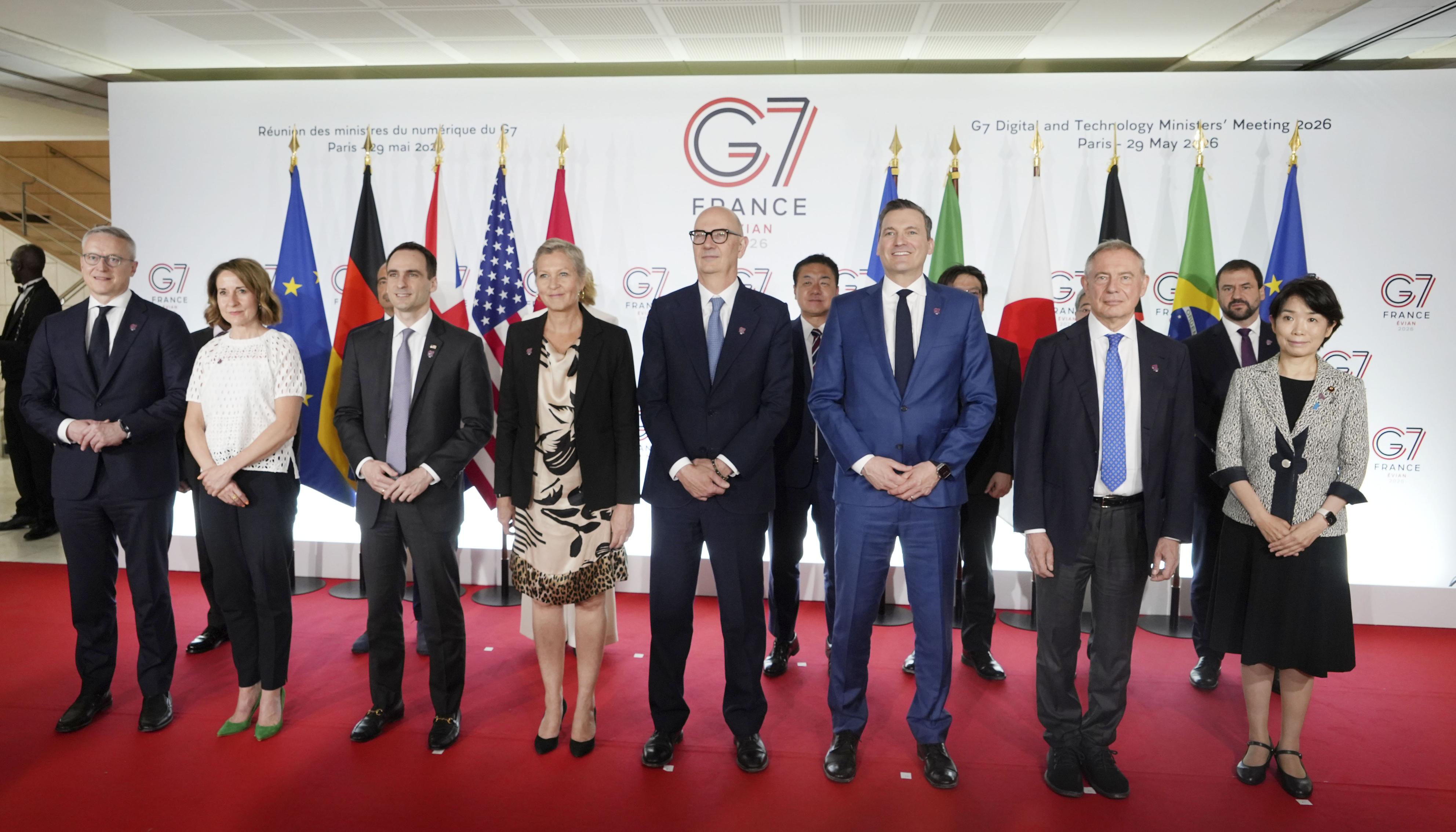 G7、子ども保護へ連携 デジタル分野で閣僚宣言