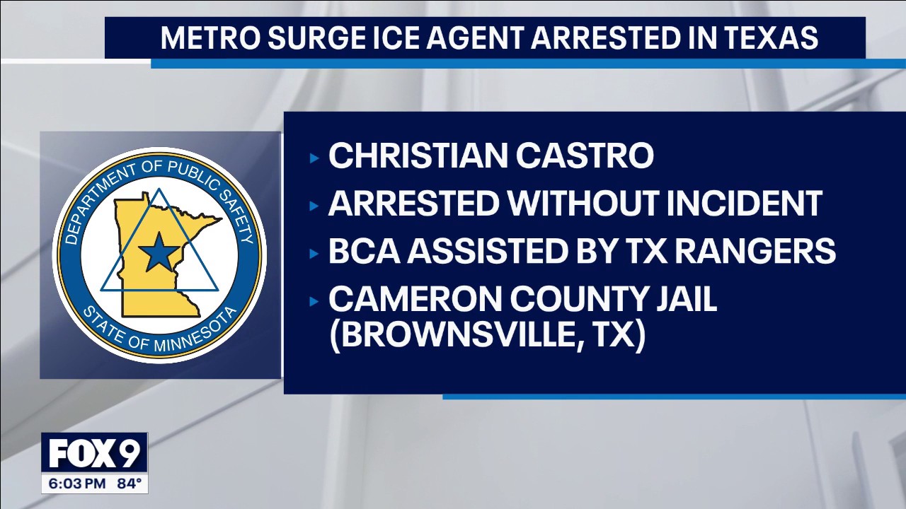 Operation Metro Surge: ICE agent arrested