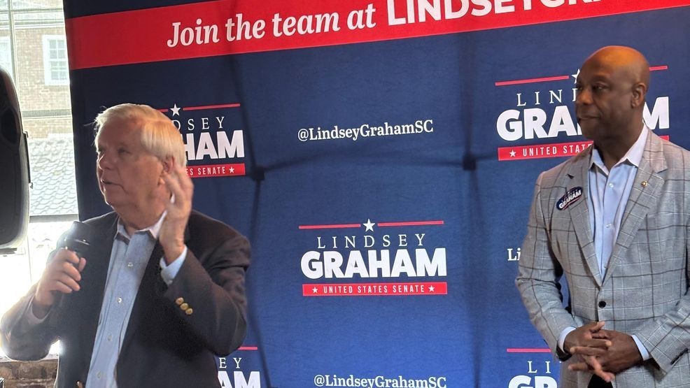 'Don't embarrass Trump, vote for me': Lindsey Graham hosts Lowcountry ...