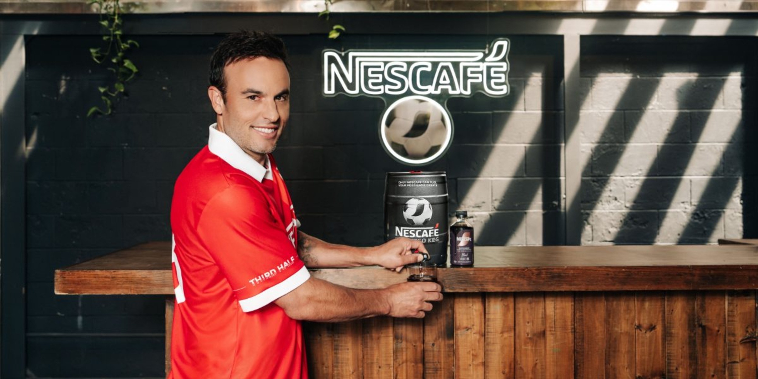 Landon Donovan, NESCAFÉ team up for espresso keg ahead of World Cup