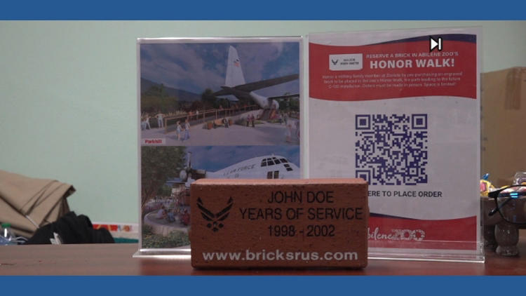 New Abilene Zoo project honors military with ‘Walk of Honor’ and ...