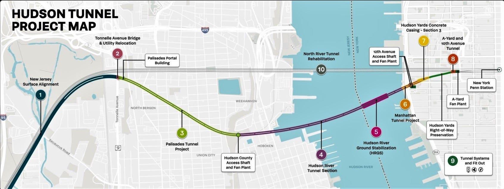 Trains moving again after fire in Hudson River tunnel