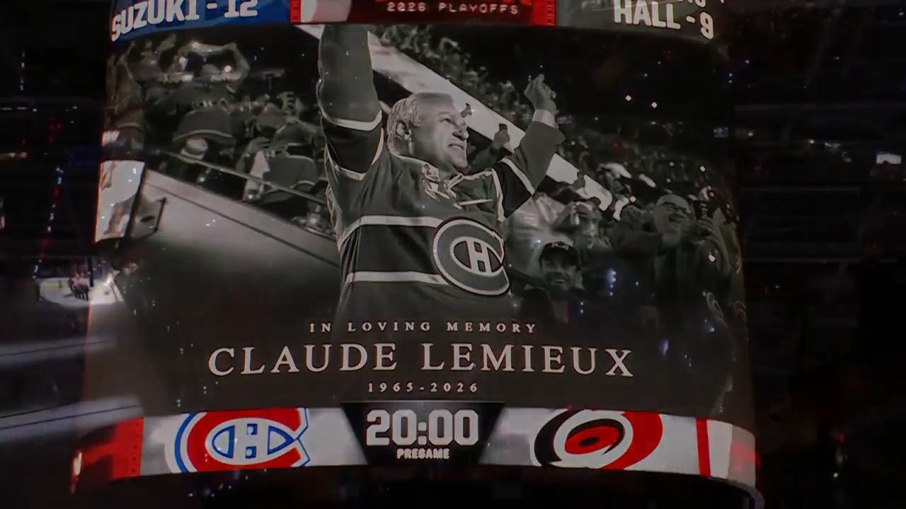 Moment: Hurricanes remember Claude Lemieux before game 5