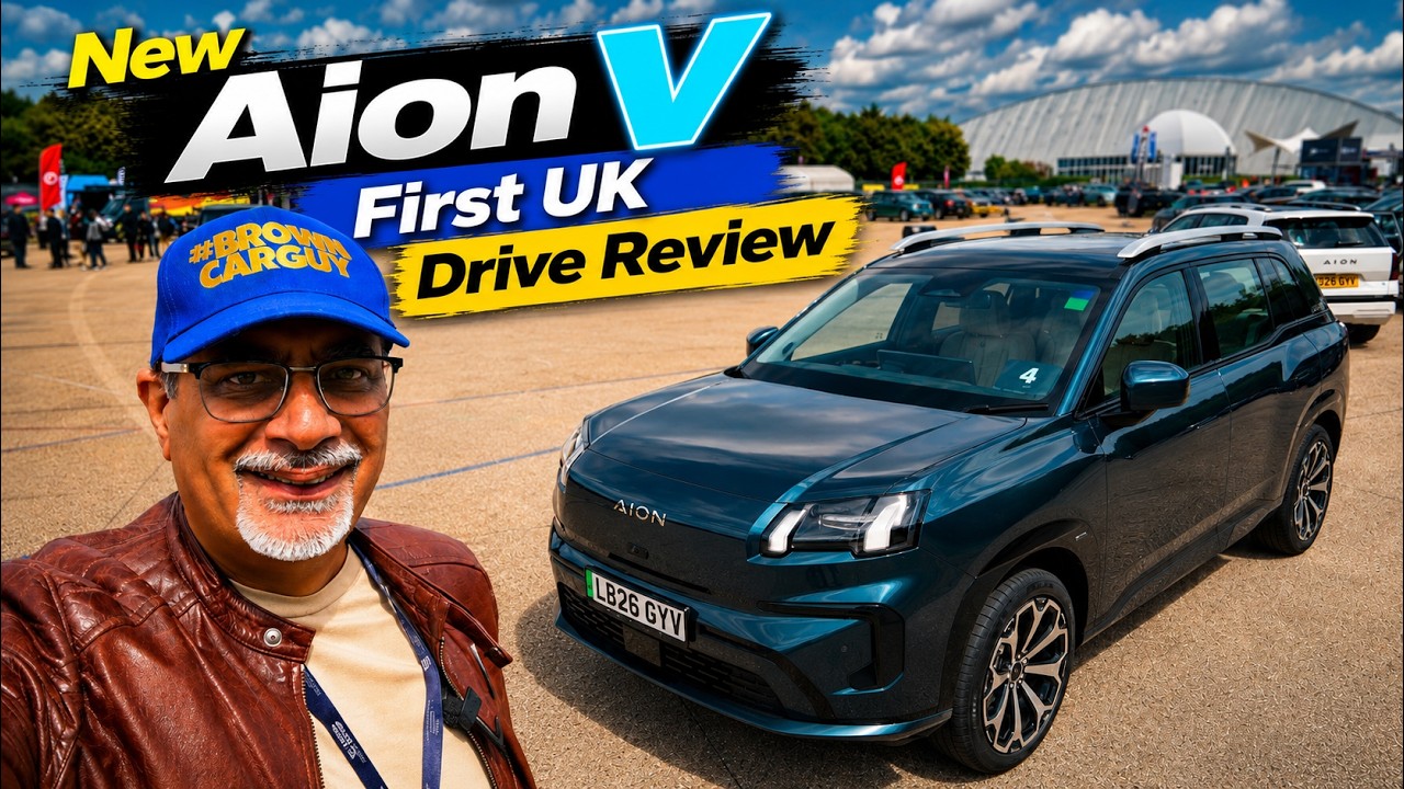 New AION V first UK drive: 317 miles, £36k & 8 years MOT?