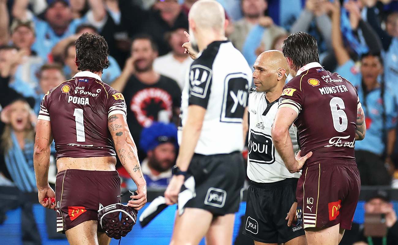 Peter V'landys speaks out as NRL makes call on Ashley Klein refereeing ...
