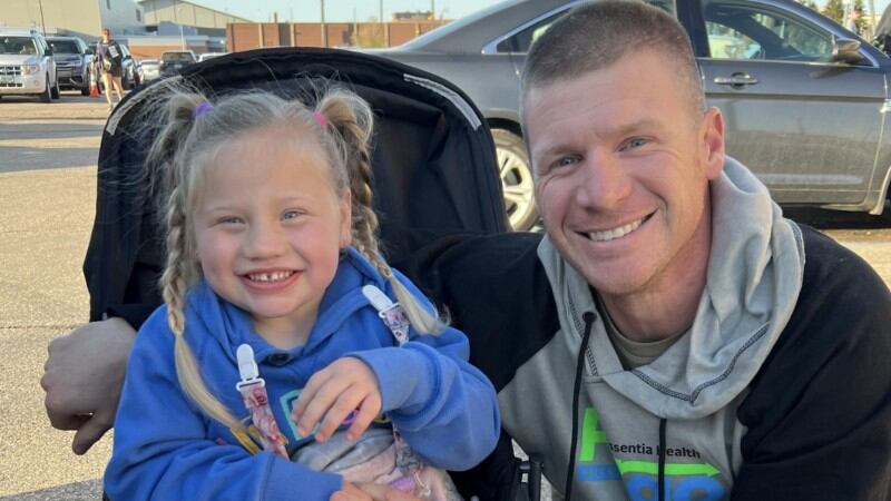 Dad, daughter and a half-mile dream at the Fargo Marathon