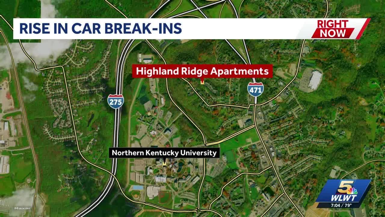 Highland Heights police warn of recent car break-ins at apartment complex