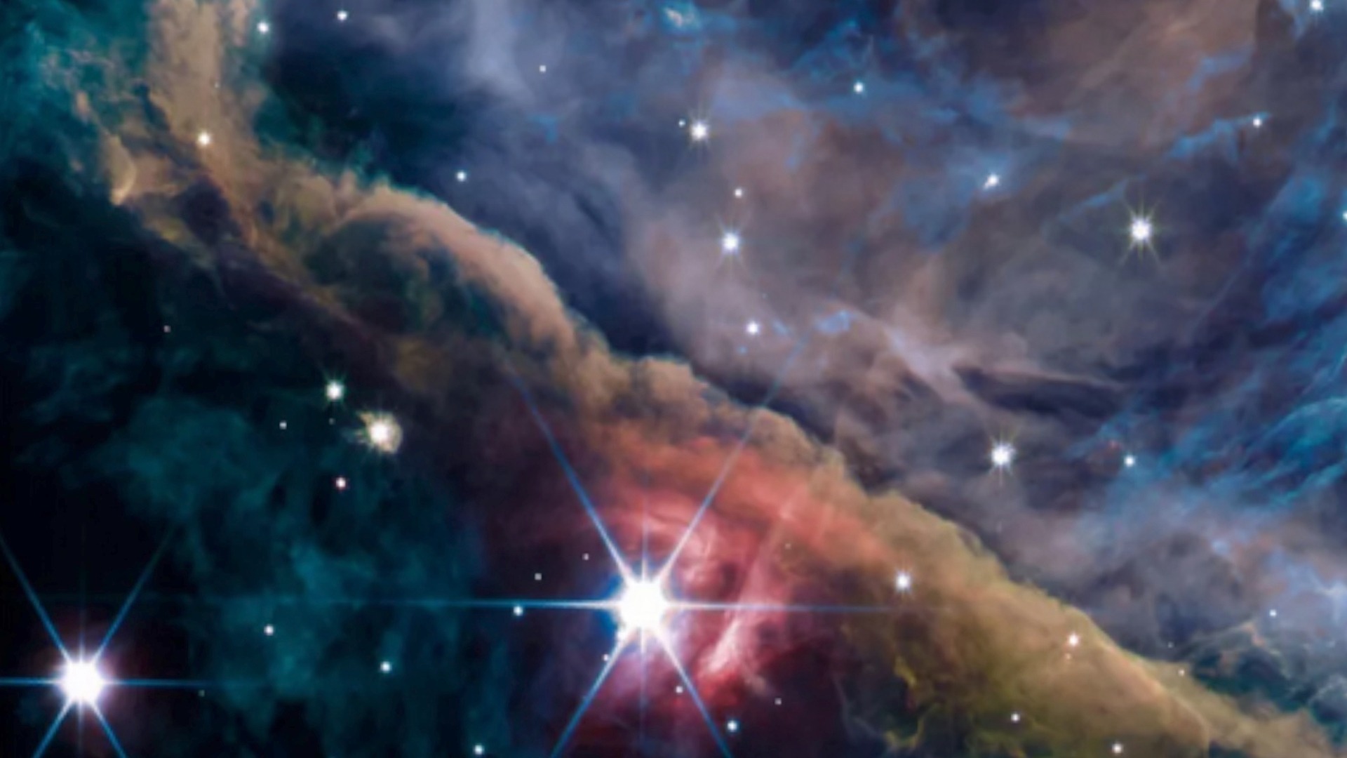 A closer look at the Orion Nebula's stunning view