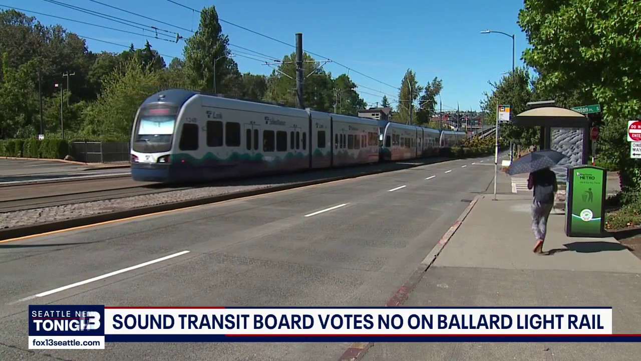 Sound Transit votes down future Ballard light rail