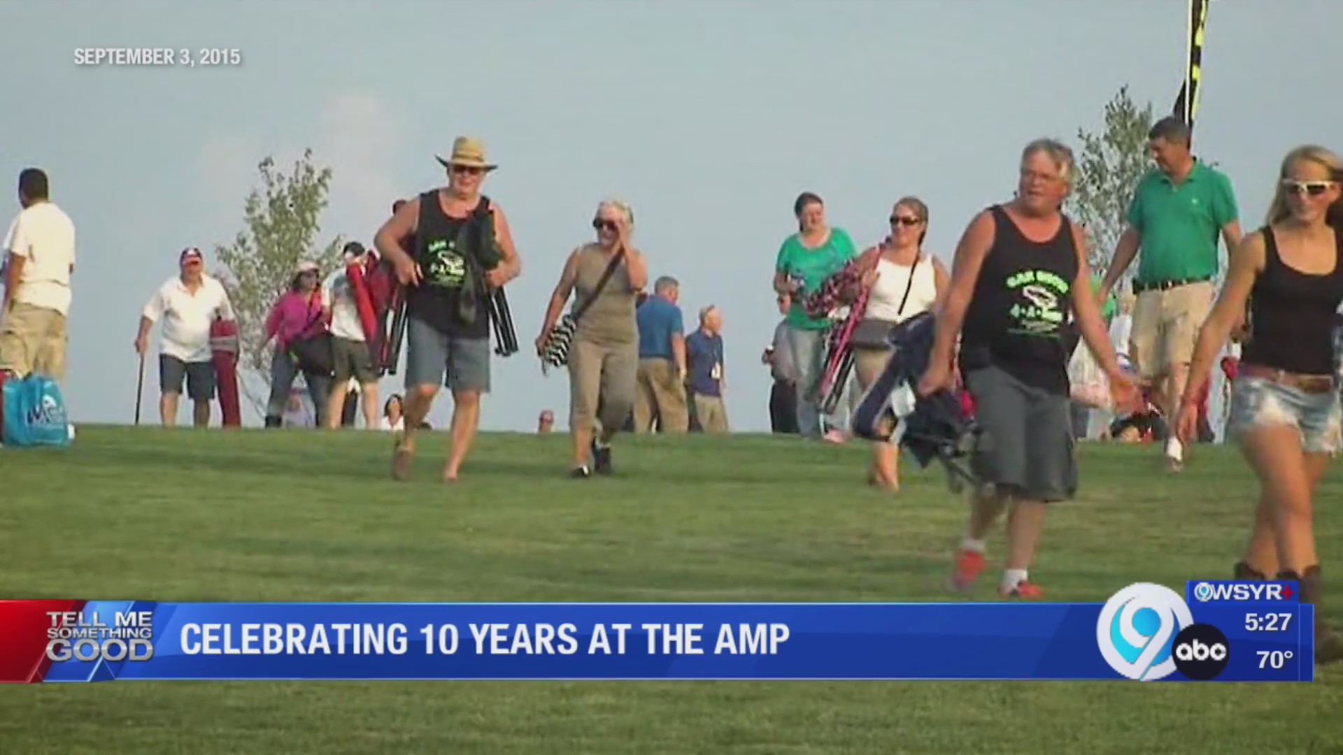 Celebrating 10 years at the Amp