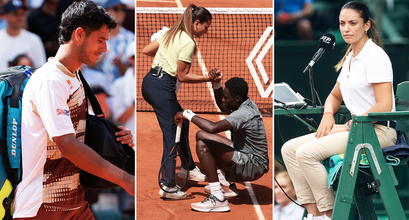 French Open player cops 'significant sanction' after 'unacceptable ...