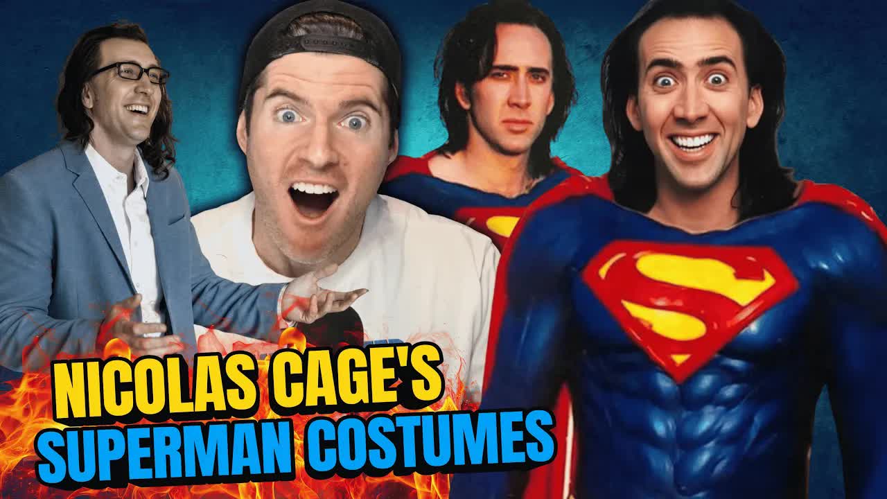 Revisiting Nicolas Cage's Superman costumes