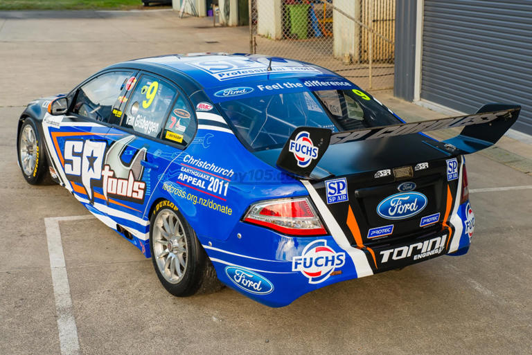 Shane van Gisbergen’s first V8 Supercars-winning Ford Falcon up for auction