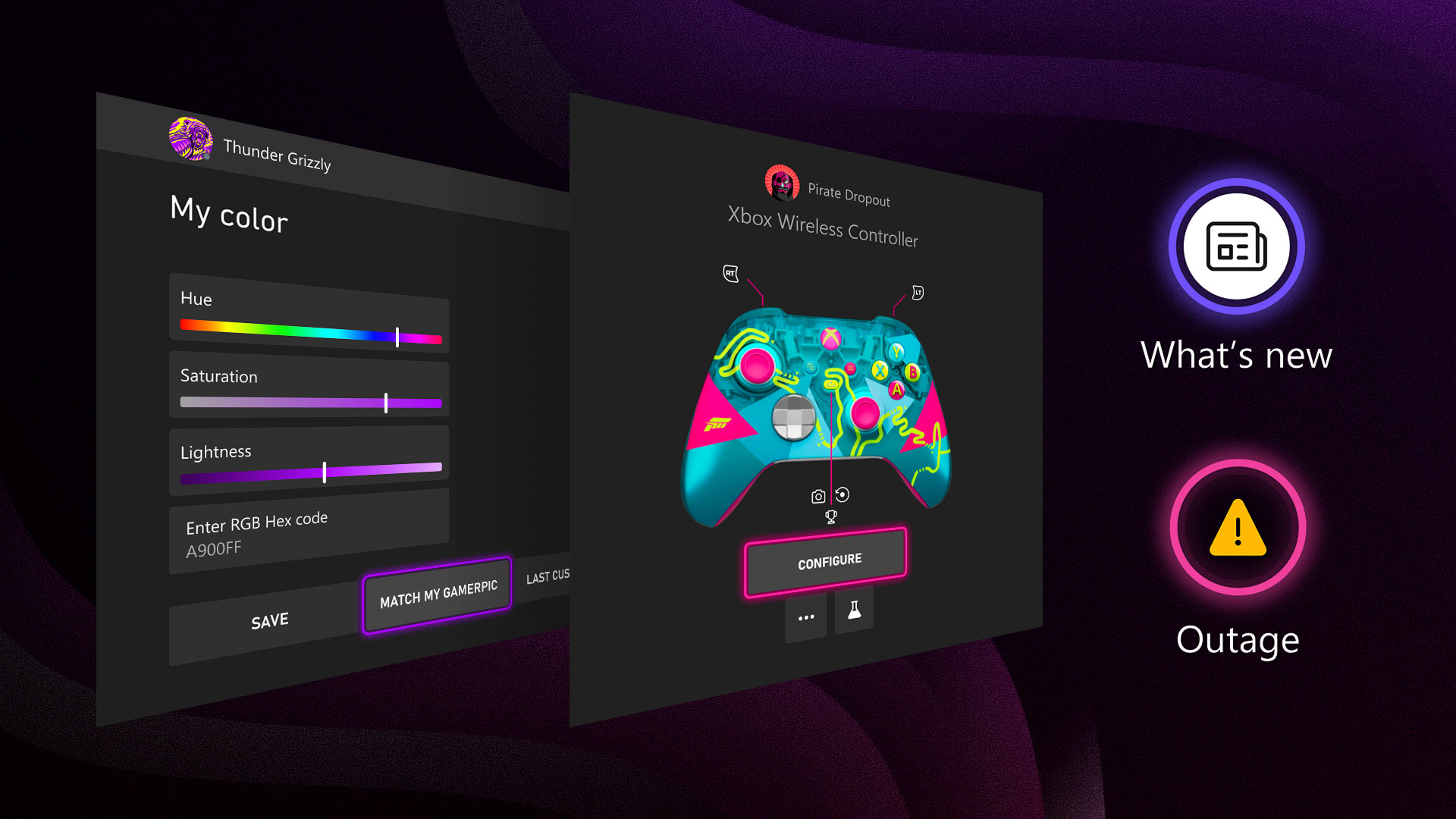 New Xbox Insider update adds hex color codes