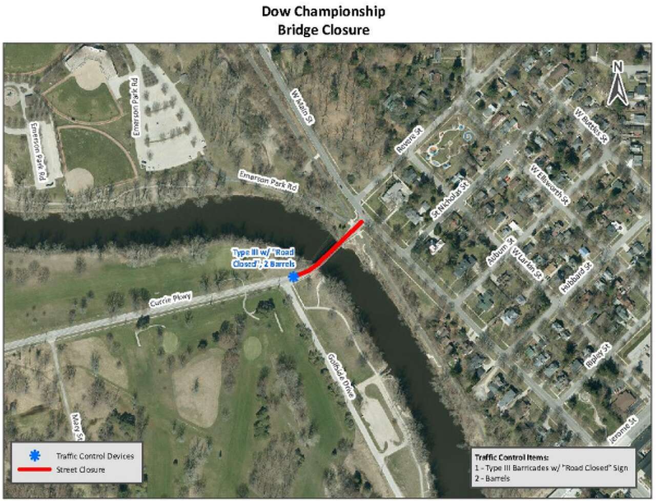 Midland announces road, parking closures for LPGA Dow Championship