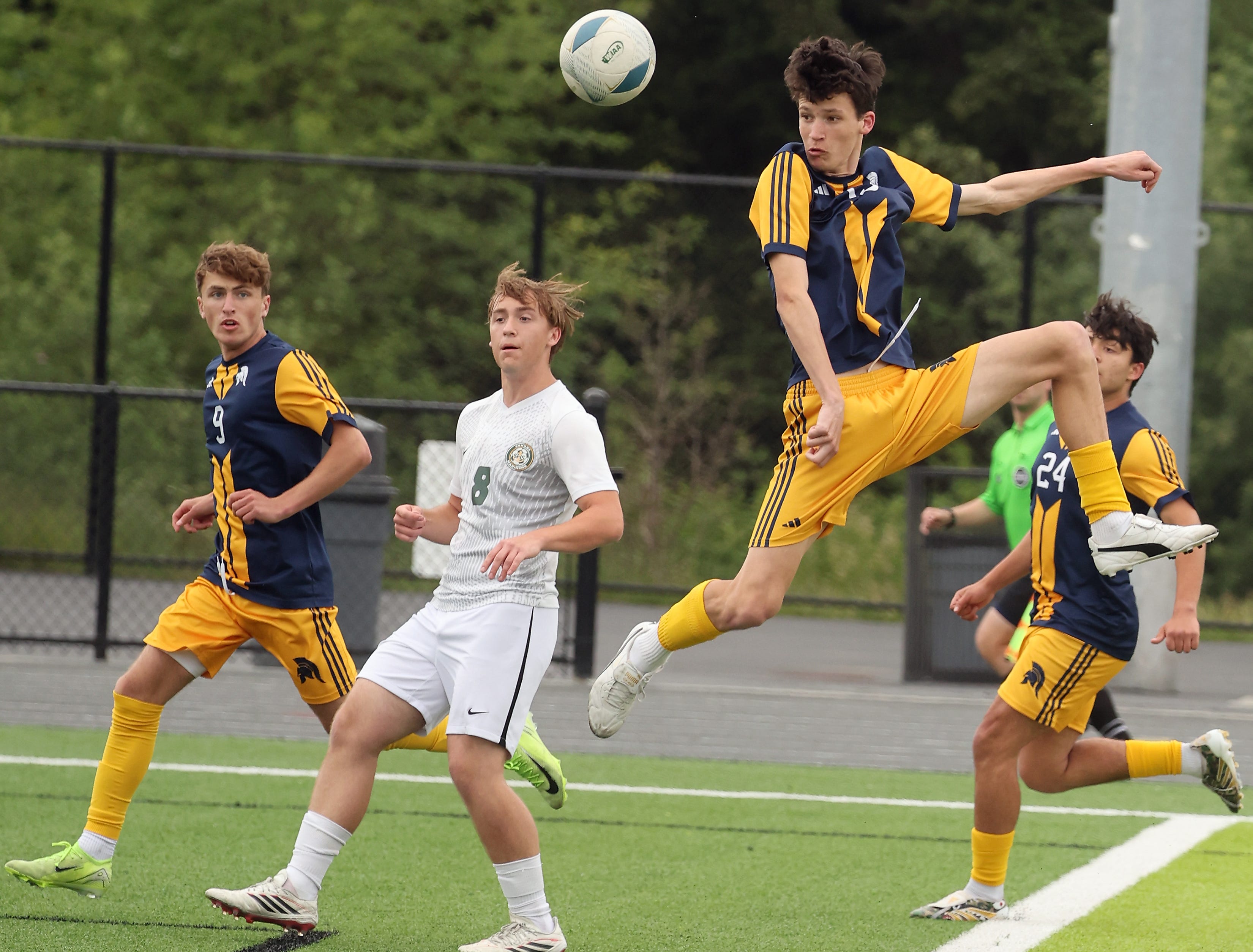 Undefeated Bainbridge soccer rallies to reach state championship game