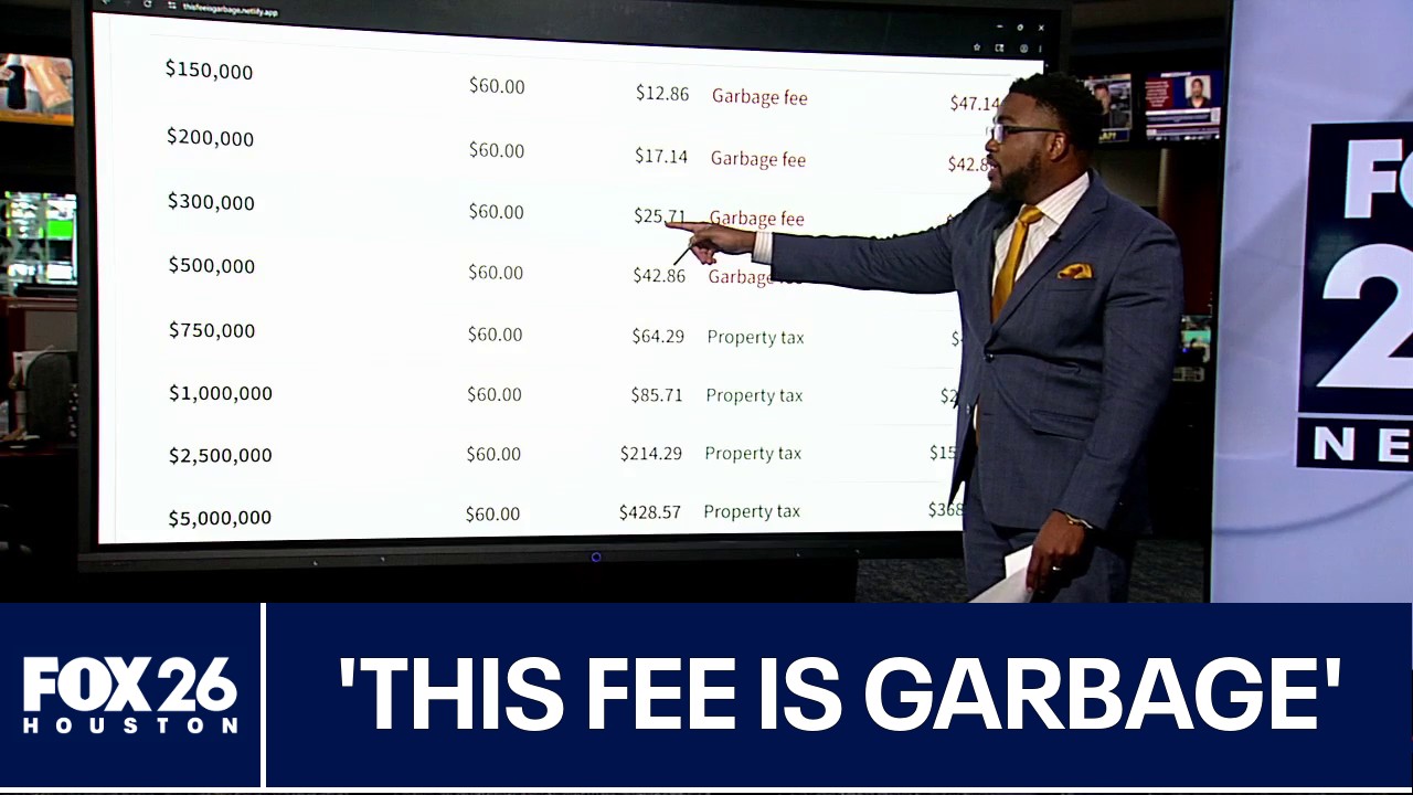 Calculator tool to break down Houston trash fee proposal
