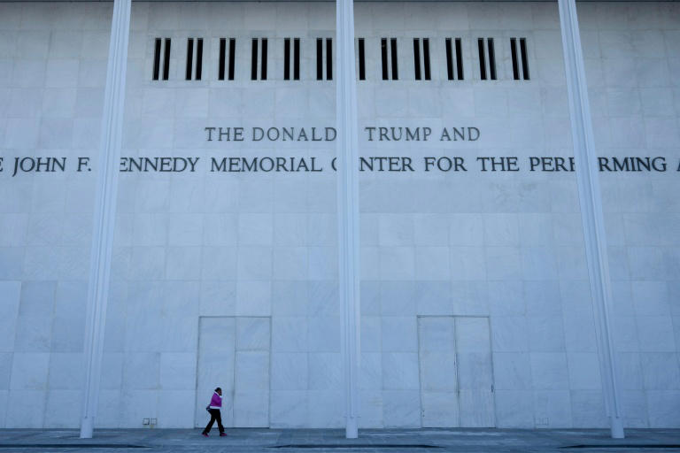 Famed Washington arts center ordered to take down Trump's name