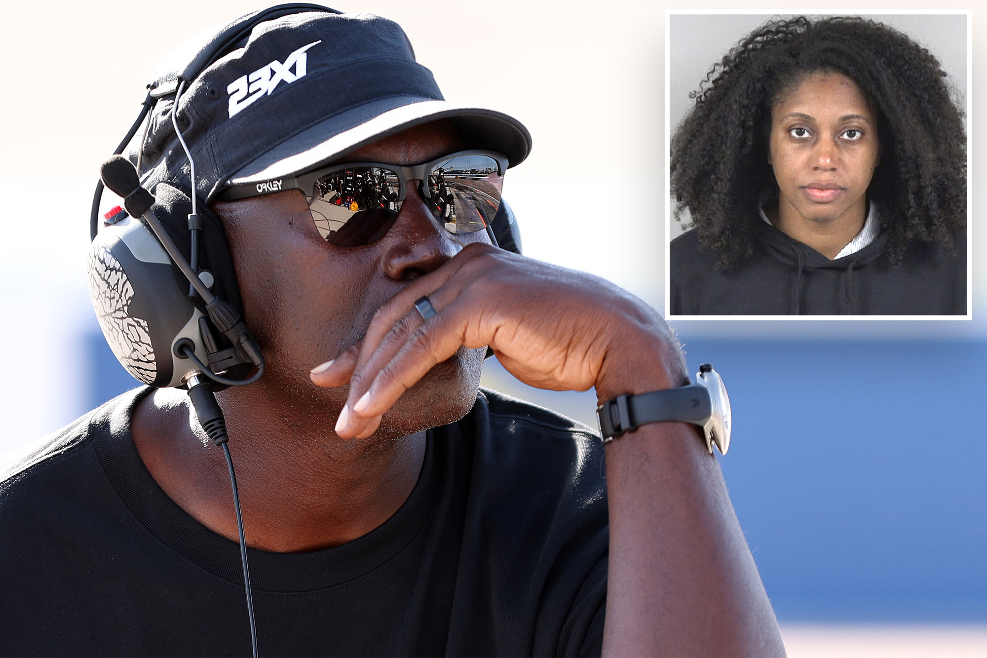 Michael Jordan NASCAR race team member arrested after allegedly running ...