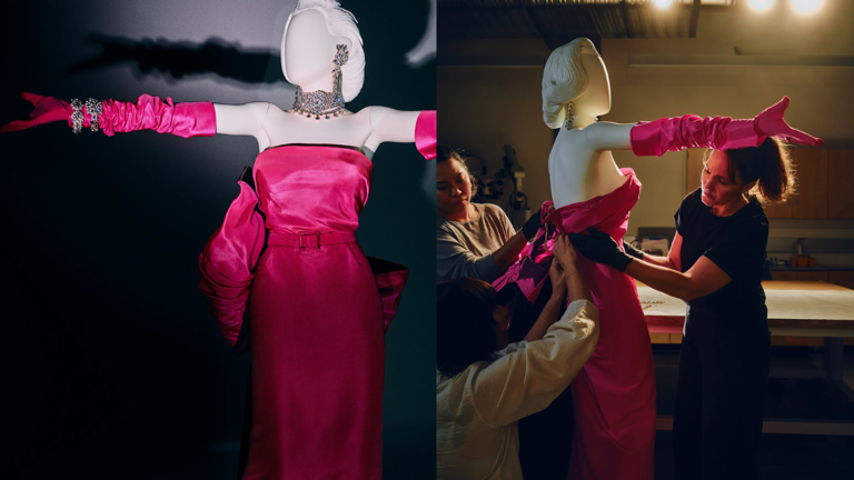 Marilyn Monroe’s iconic dress from ‘Gentlemen Prefer Blondes’ is back ...