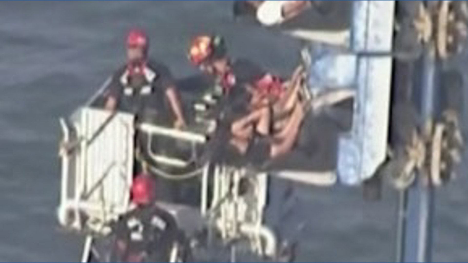 Eight rescued after roller coaster stalls in Texas