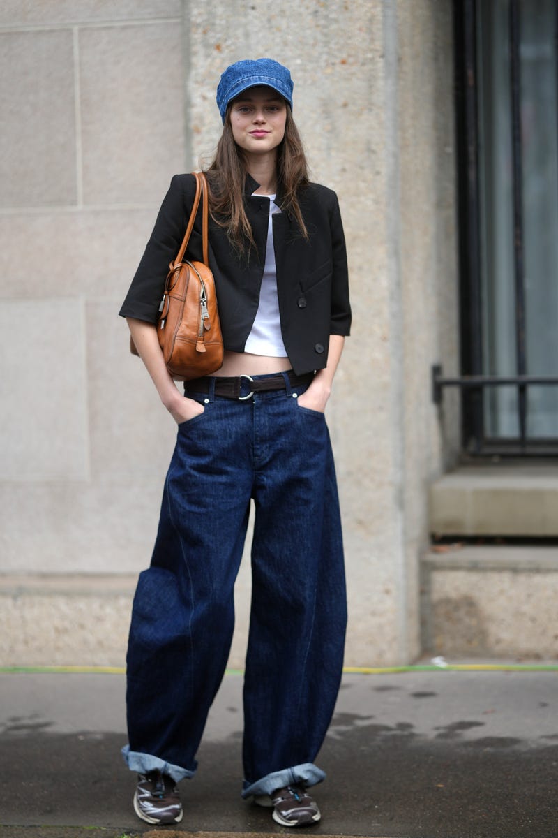 Fashion people are still loving this controversial denim trend