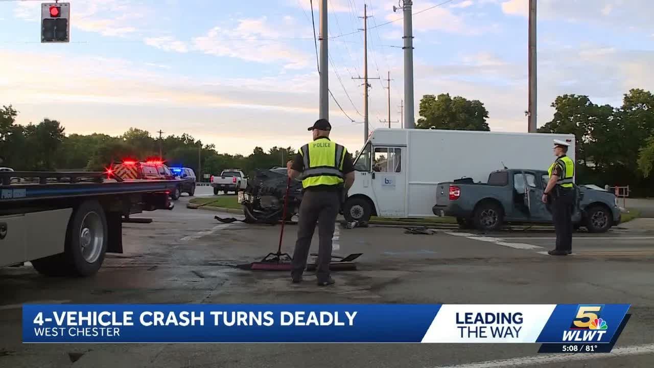 68-year-old driver identified in fatal 4-vehicle crash in West Chester