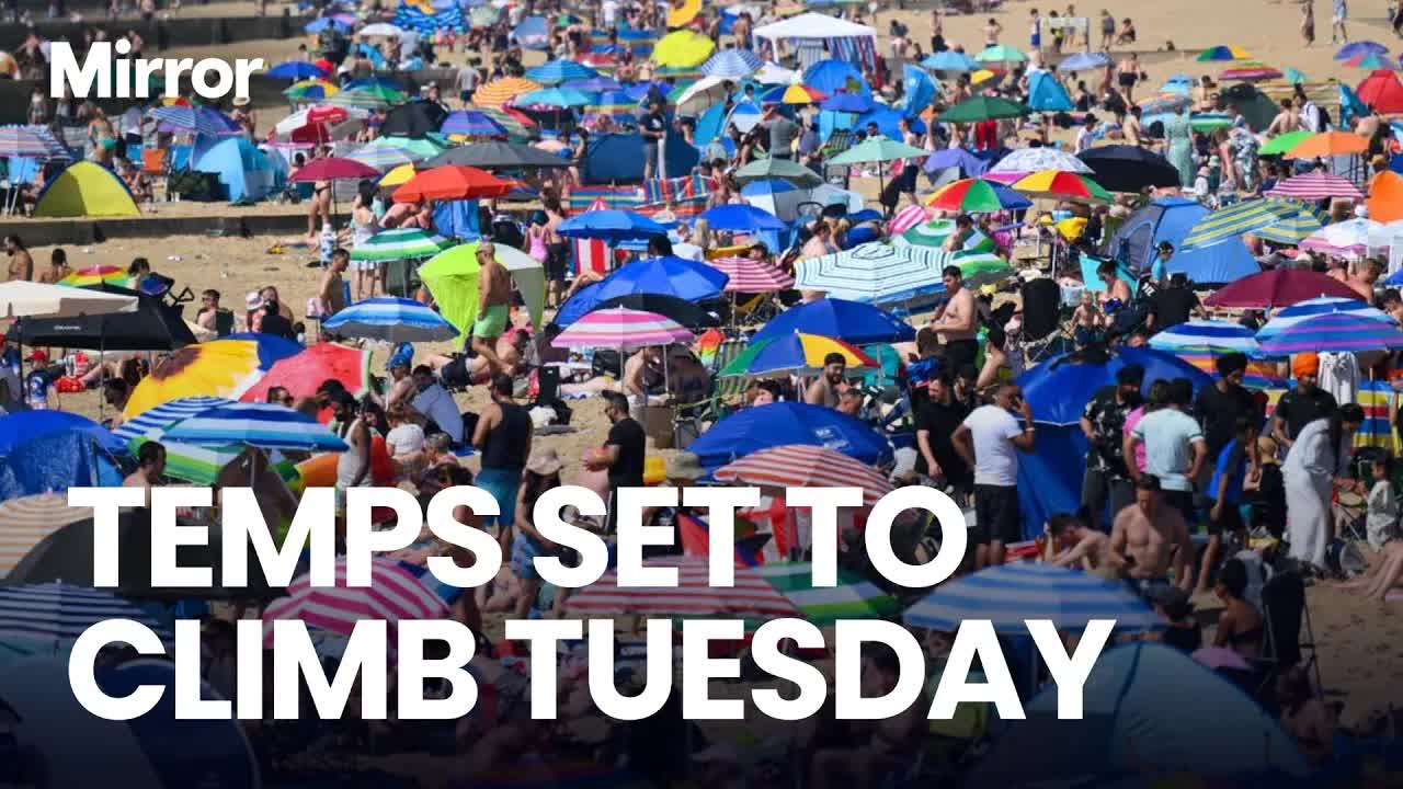UK has hottest May day on record as temperatures set to climb higher ...
