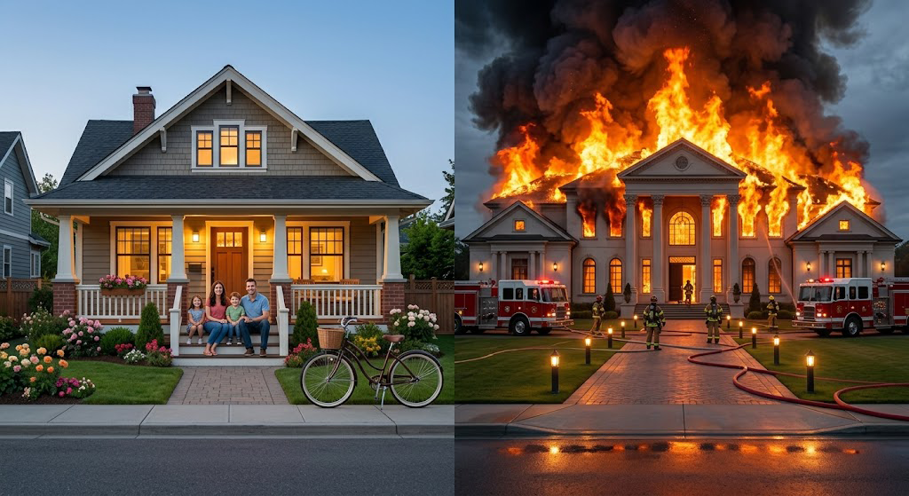 Smart people still end up house poor