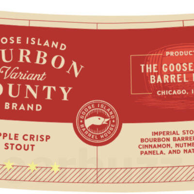 Goose Island unveils 2026 Bourbon County Brand Apple Crisp Stout