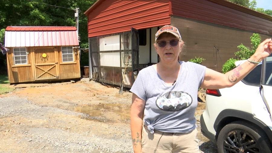 Parrottsville homes suffer major damage from floodwaters