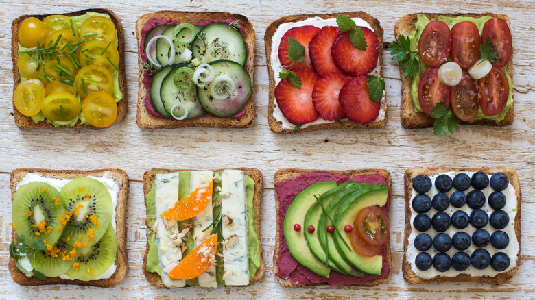 21 toppings you should be putting on your toast