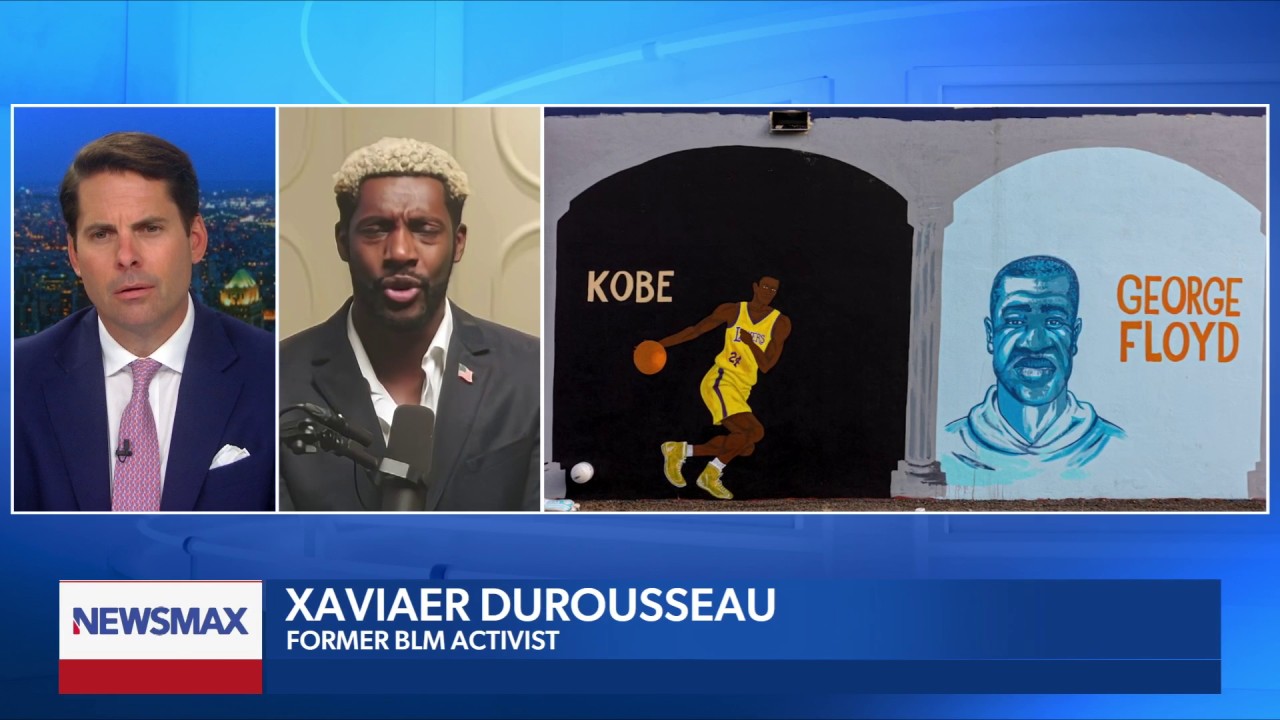 GEORGE FLOYD PUSHED ONE BLACK LIVES MATTER PROTESTOR OUT OF THE MOVEMENT.