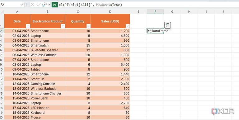 Python in Excel is more powerful than I initially estimated