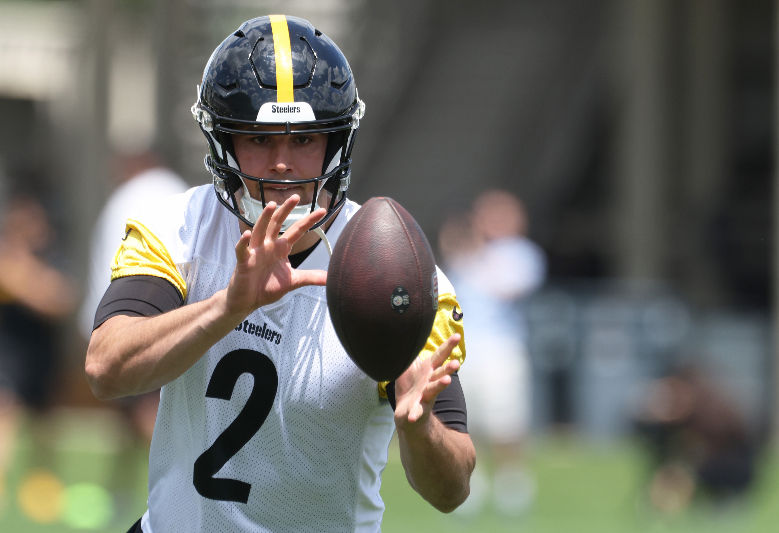 Steelers' Mason Rudolph and Drew Allar get hard truth about Will Howard ...