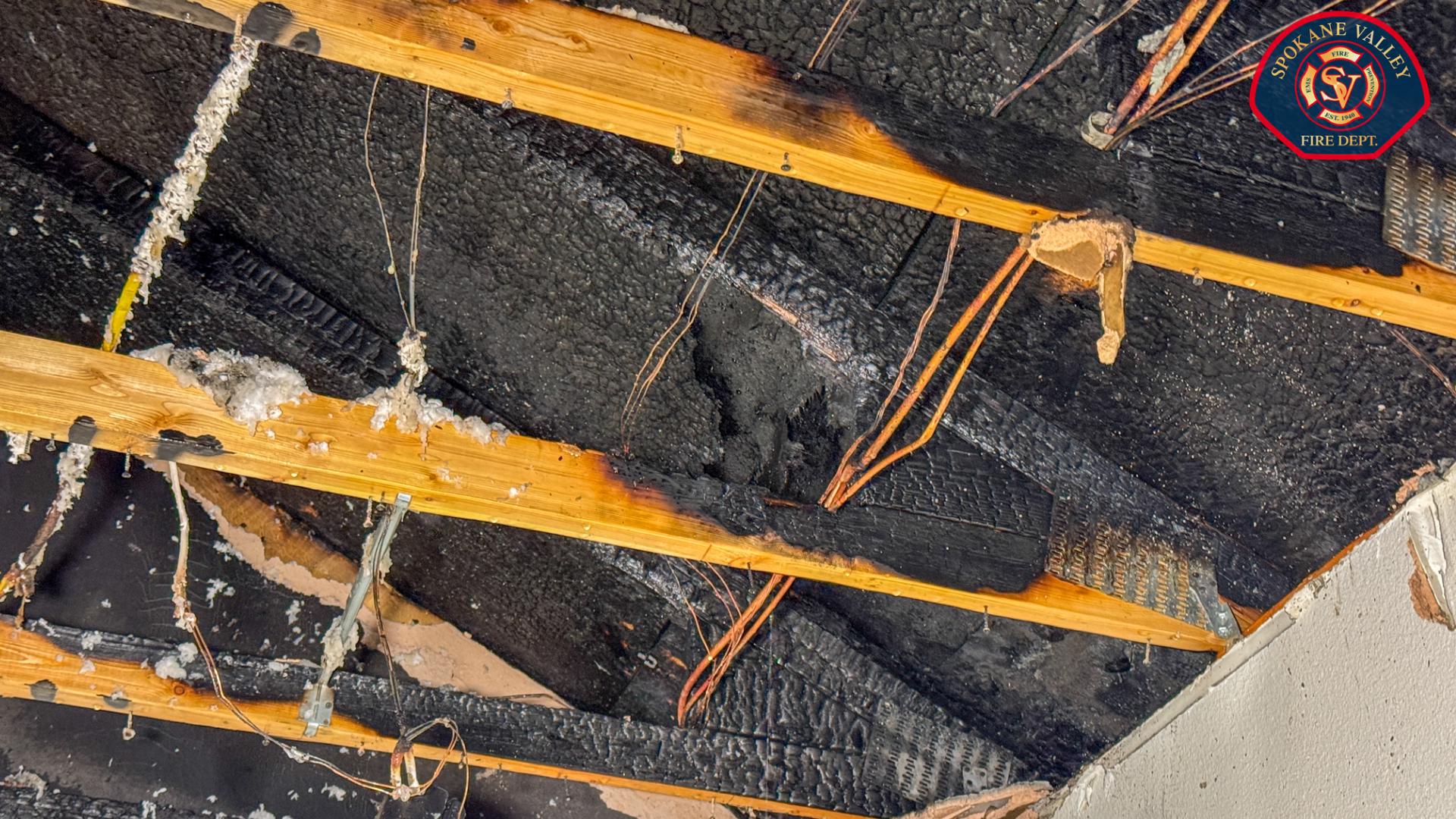 Lightning strike causes attic fire in unoccupied, newly built Spokane ...