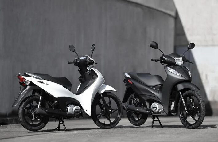 Honda Biz 2027 ganha rodas de liga leve na versão de entrada e parte de ...
