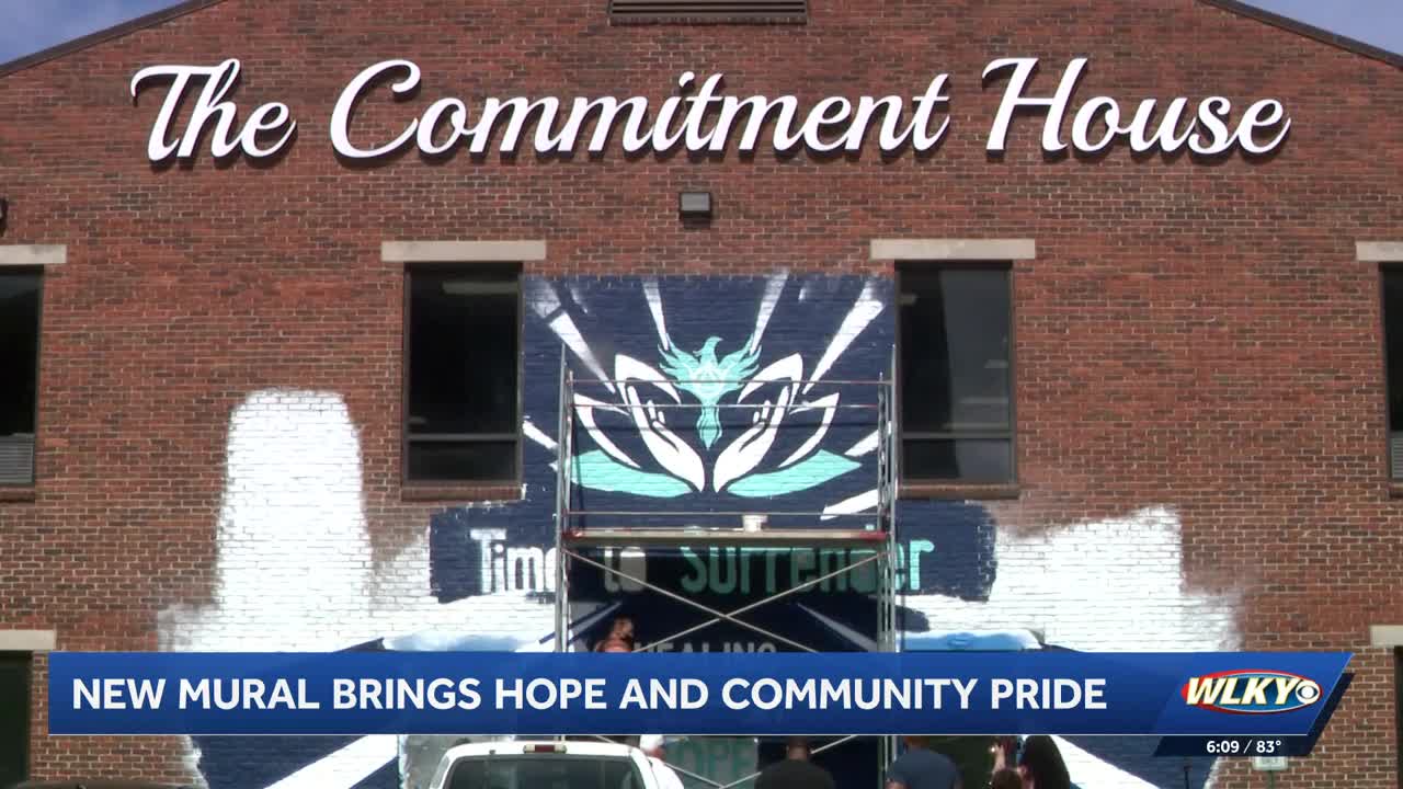 New mural aims to create brighter connection between downtown and west ...