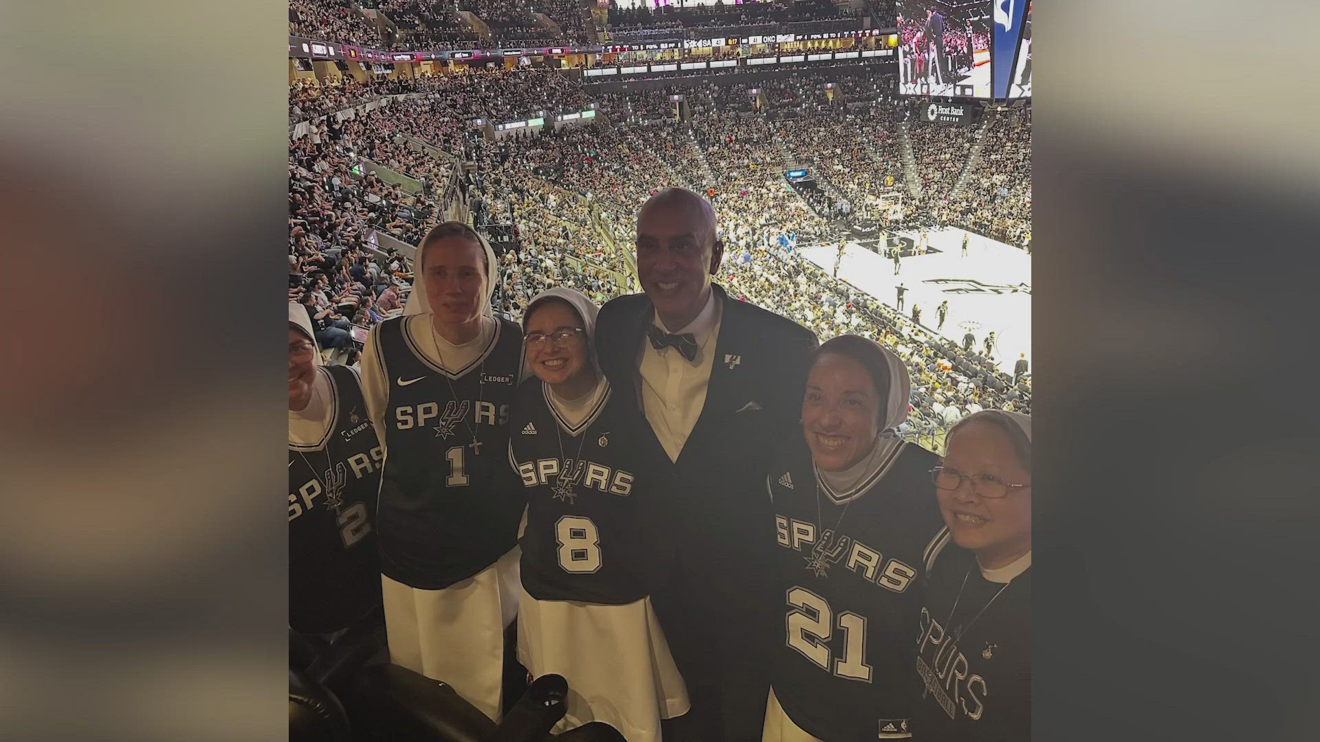 Viral Spurs nuns say attending playoff games has been 'a huge blessing'