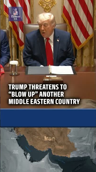 Trump threatens military action in Middle East amid Iran peace talks