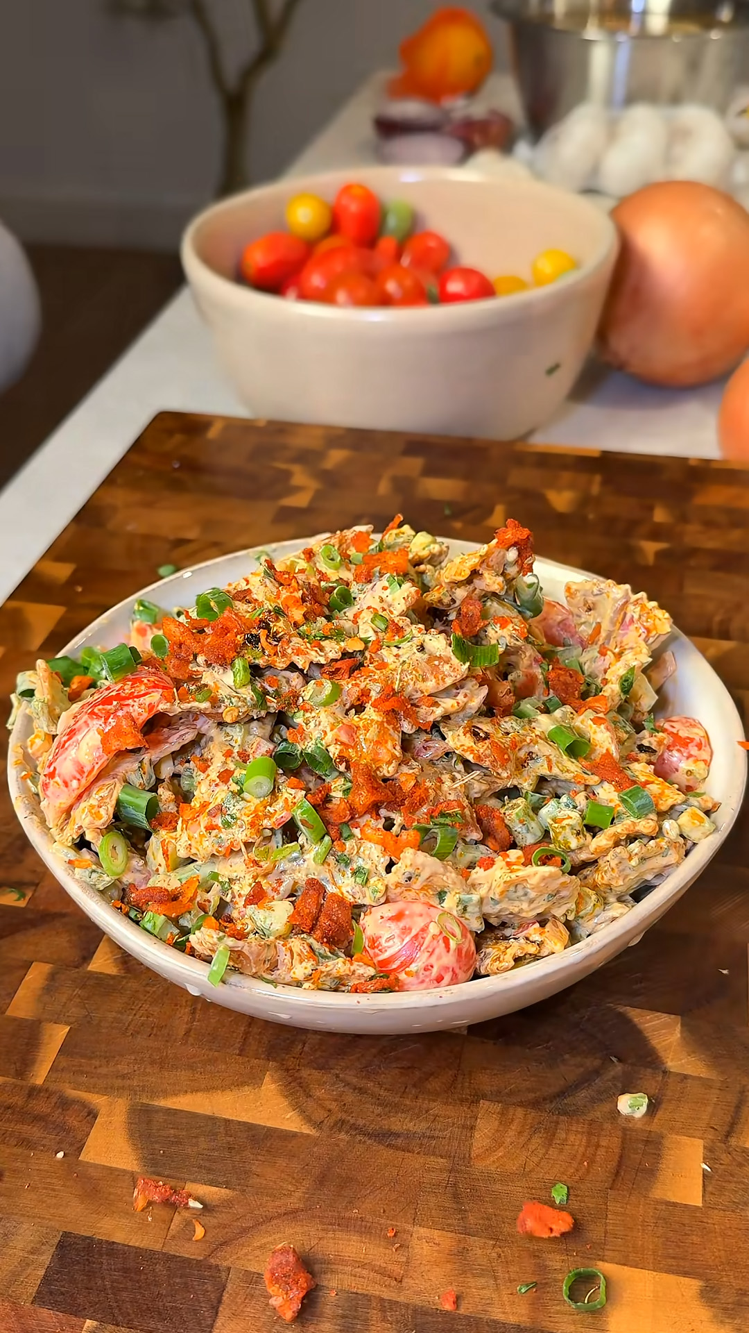 How to make crunchy pasta salad